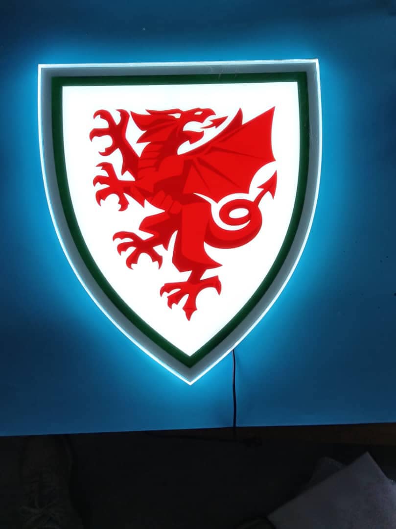Club badge LED lights - Cardiff City Forum