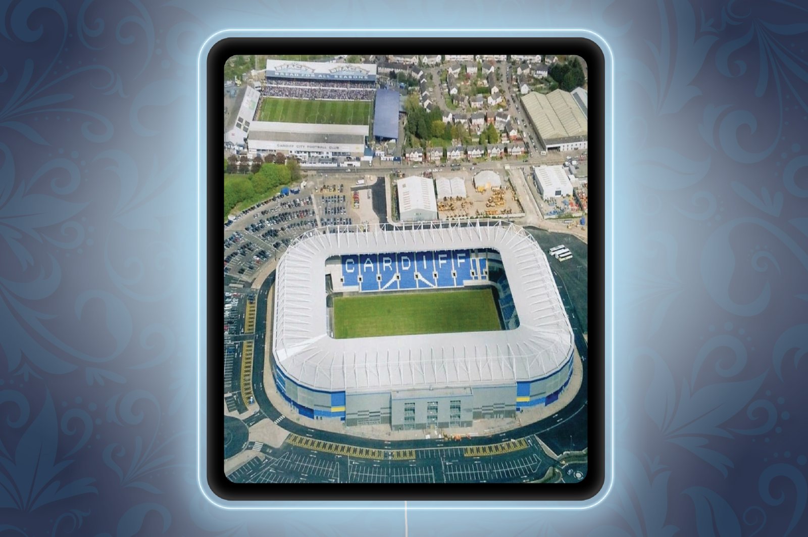 Customisable Football Card LED Wall Light - Cardiff City Forum